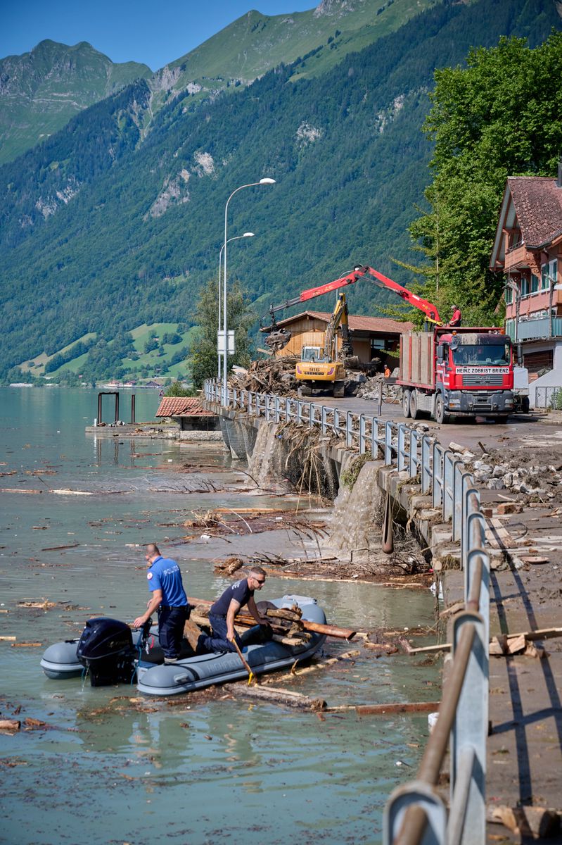 Brienz: Bilder zeigen Zerstörung nach Unwetter | Berner Zeitung