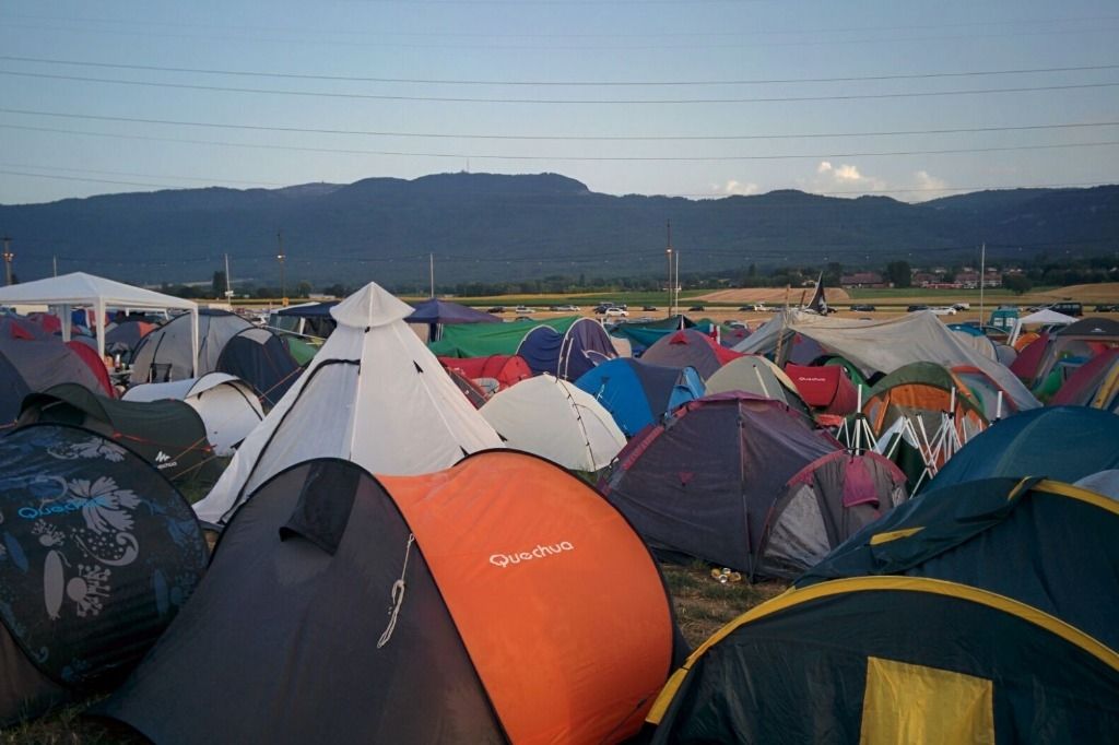 Au camping de Paléo, chacun sa tente, chacun son style | 24 heures