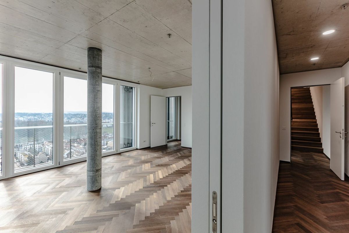 Zwei von drei Penthouses frei: SBB suchen Mieter, die für 8600 Franken ins Meret-Oppenheim ...