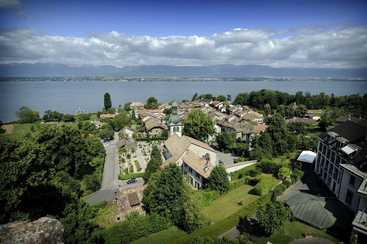 Canton de Genève: La construction de nouveaux logements à Hermance ...