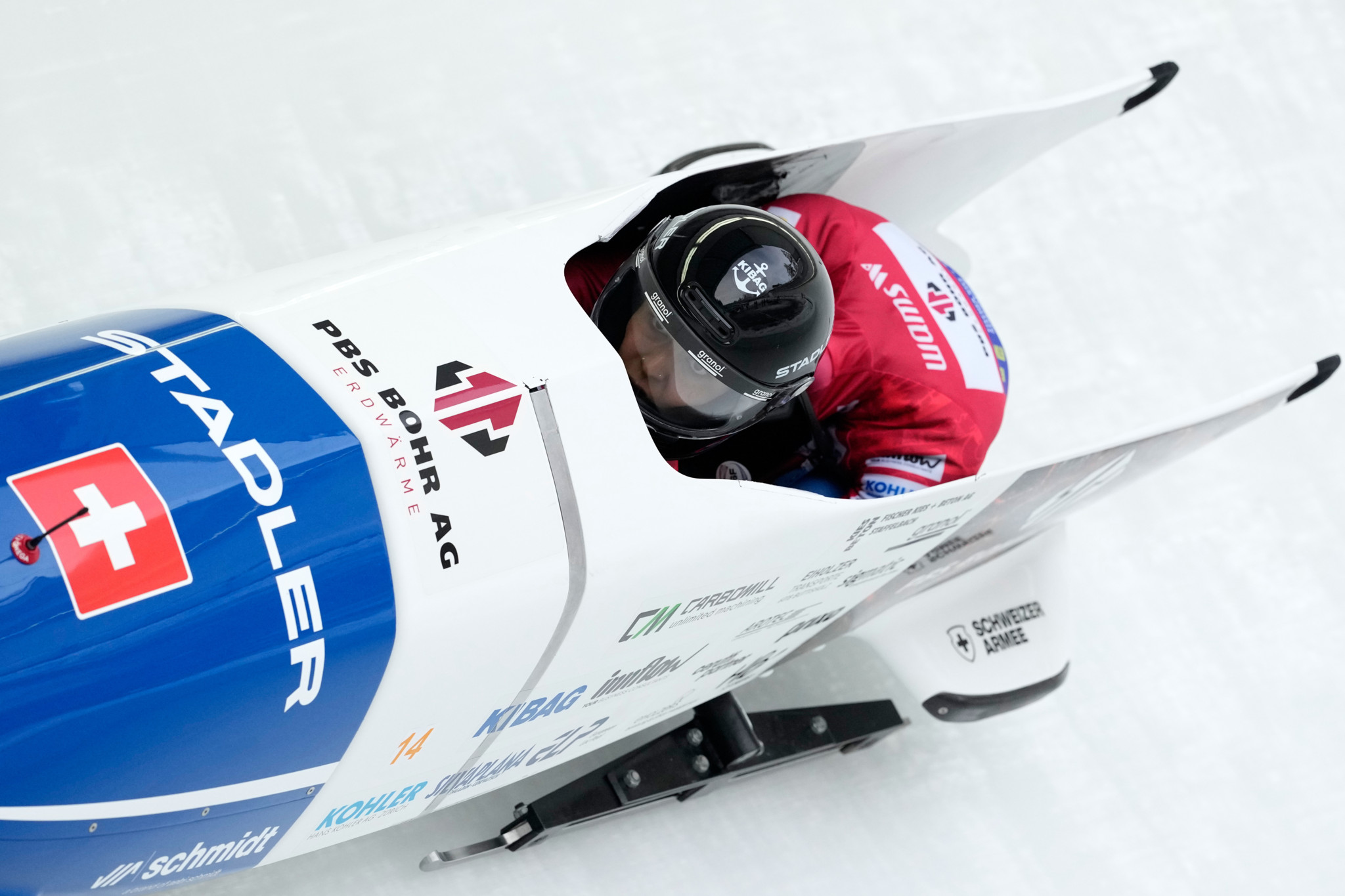 Monobob: Melanie Hasler fährt in St. Moritz zum EM-Titel