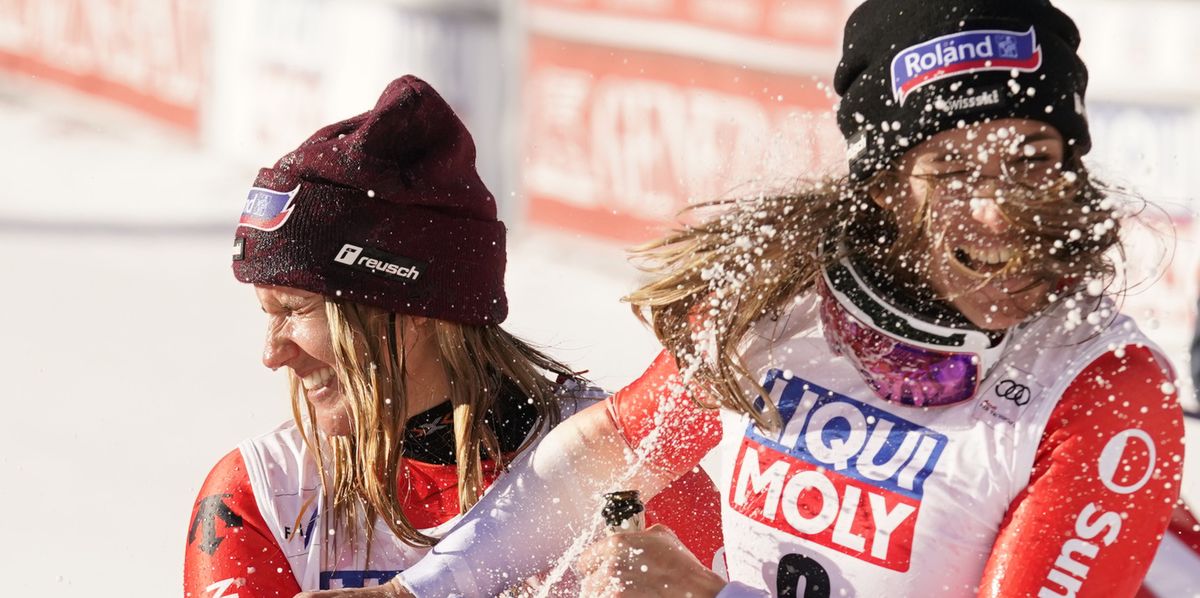 Ski-Abfahrt in Val-d’Isère: Jasmine Flury siegt vor Joana Hählen ...