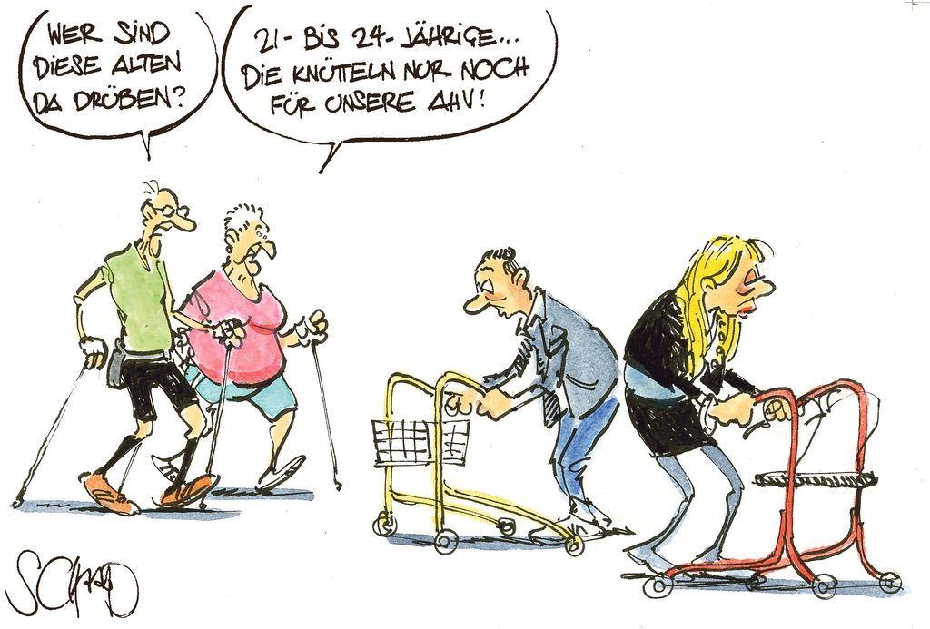 Die Jungen müssen mehr bezahlen, Rentner werden kaum belastet | Der Bund