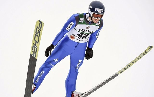 Tim Hug finit 14e, dans la douleur | Tribune de Genève