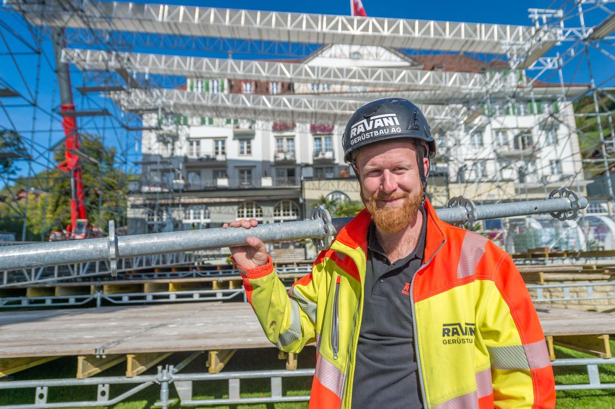 Herbstigal-Musikfestival – Herr der Gerüste | Berner Zeitung