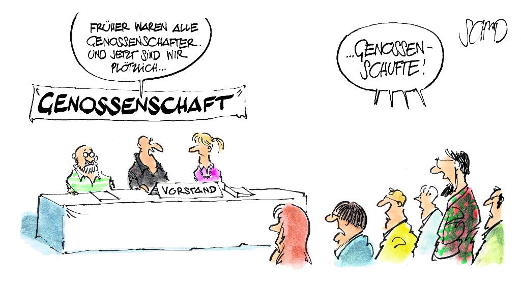 Machtspiele und Misstrauen im Reich der Genossenschaften