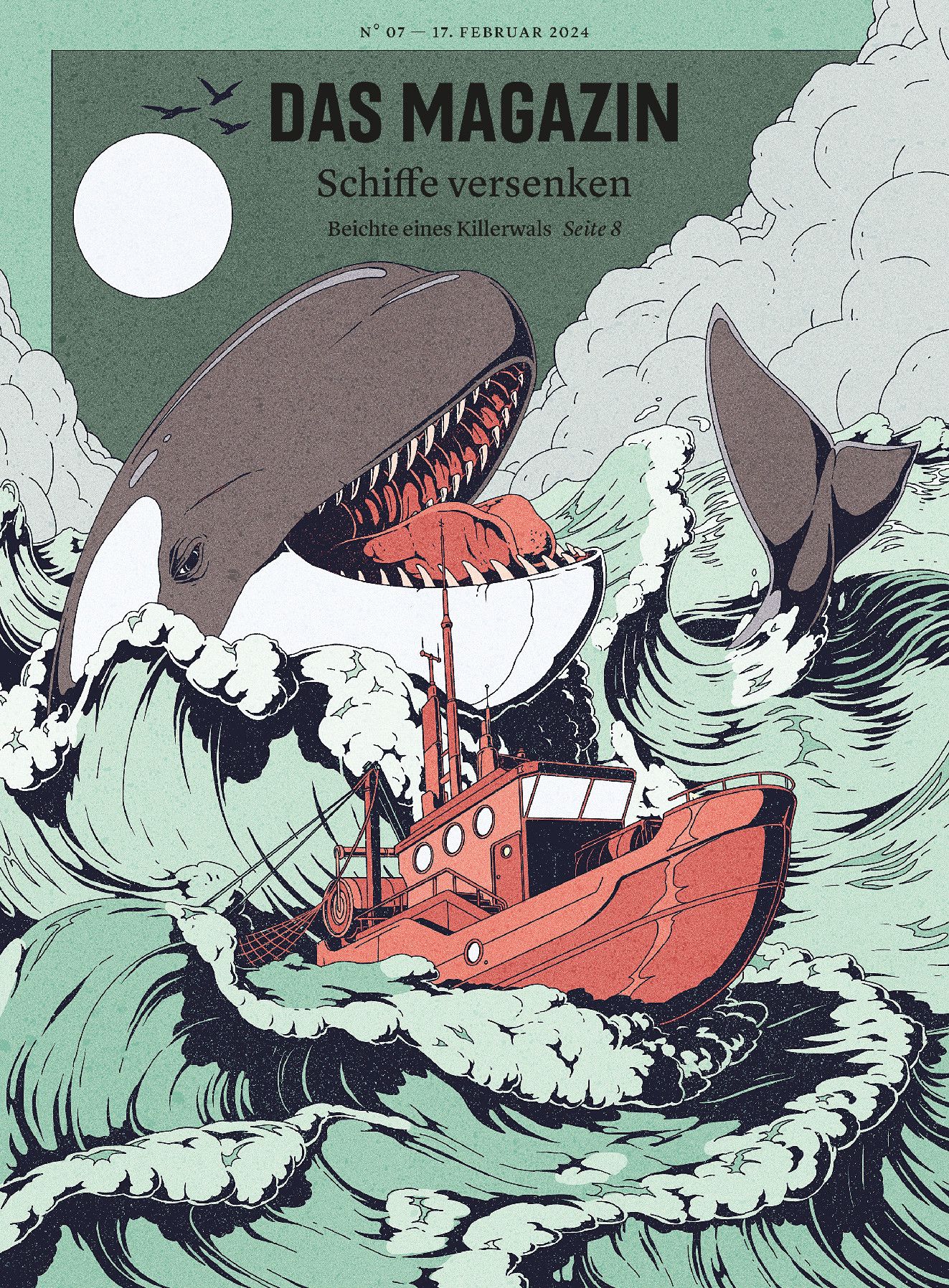 Ausgabe N 7/24: Das Magazin: Moby Dick lebt | Tages-Anzeiger