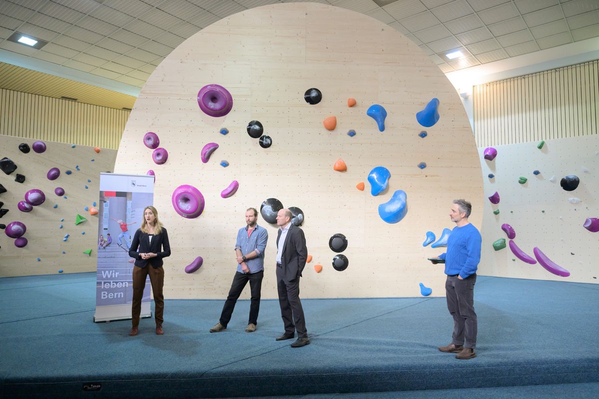Boulderboom in Bern: Jetzt heisst es im Muubeeri klettern statt ...