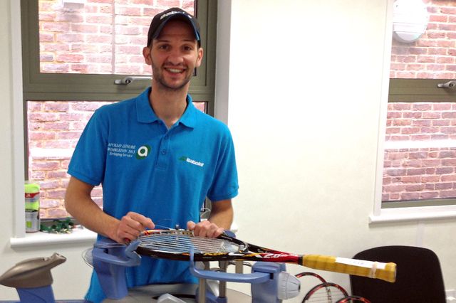 Ein Schweizer bespannt in Wimbledon die Rackets der Stars | Berner Zeitung