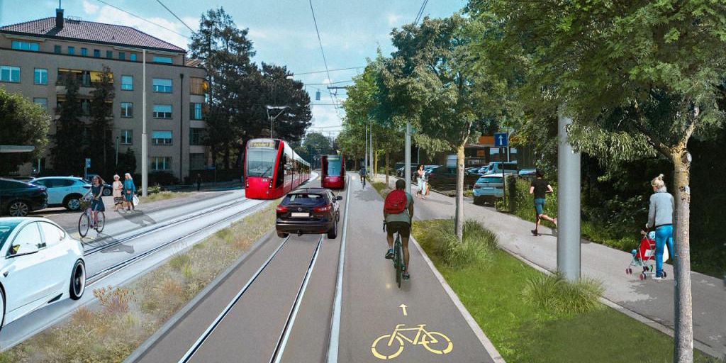 Lob und Kritik für Umgestaltung der Seftigenstrasse