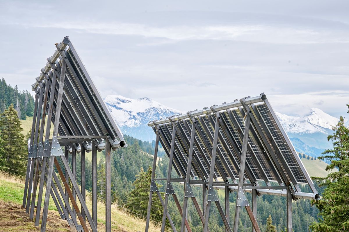 Alpine Solaranlage in Saanen: Initianten nehmen neuen Anlauf | Der Bund