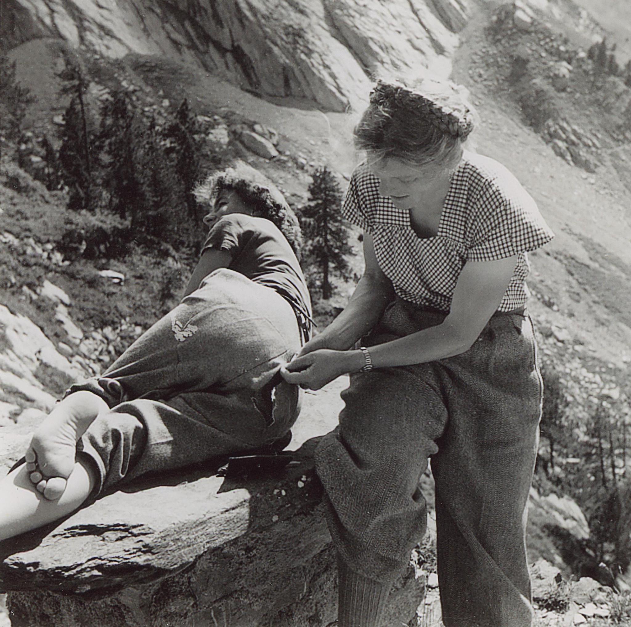 Zoom: historische Bilder von Bergsteigerinnen – Frauen auf den Gipfel ...