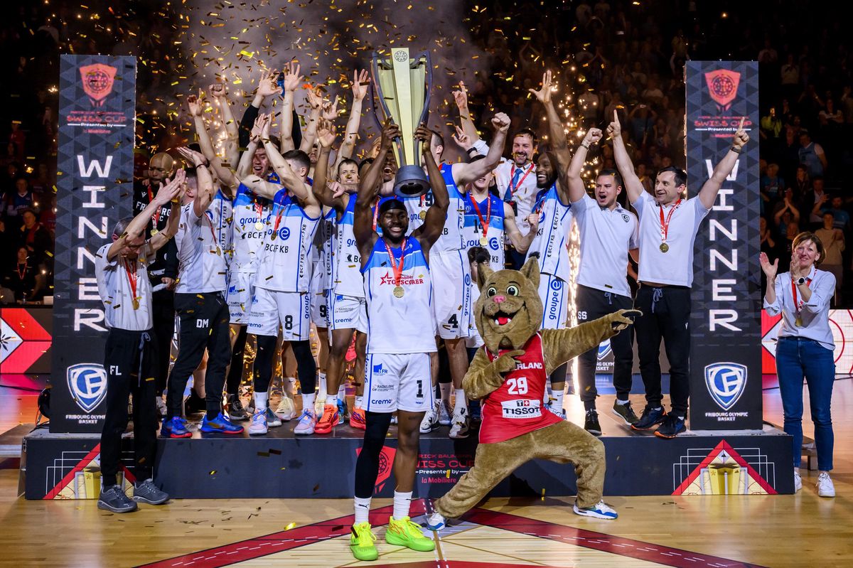 La Coupe suisse pour Fribourg: Olympic, un sacre qui veut dire beaucoup | 24 heures