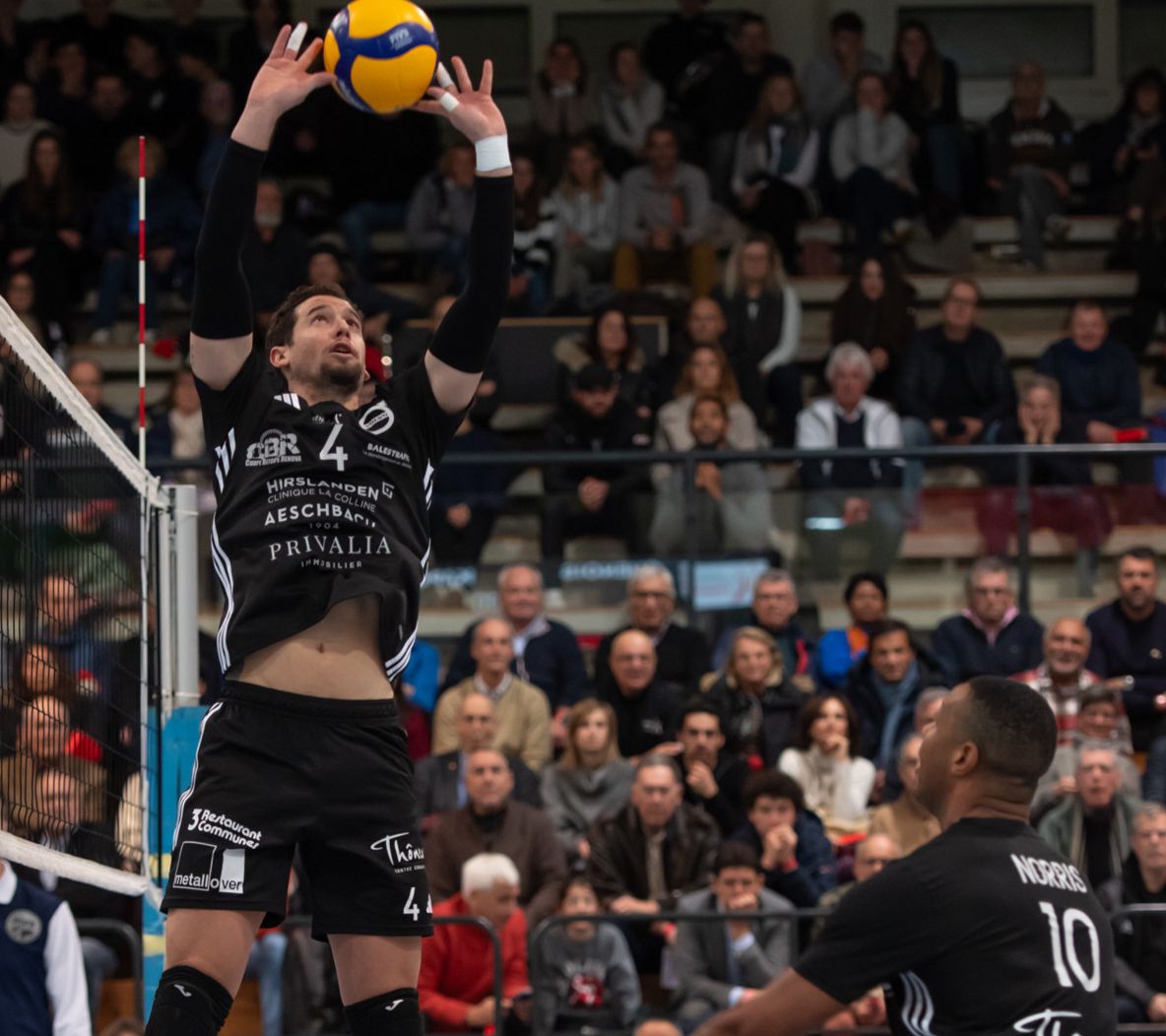 Volleyball, 8es de finale de la CEV Cup: Ignacio Sánchez, la force d ...