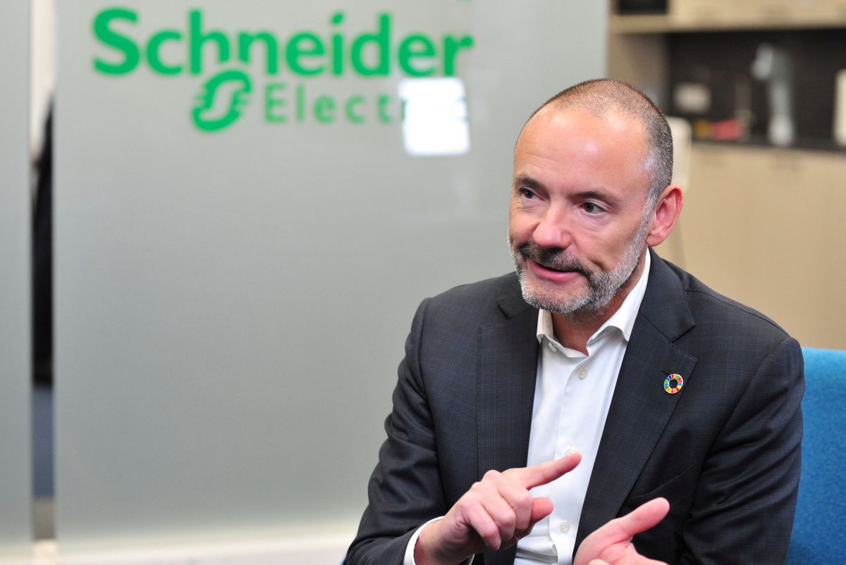 Interview mit neuem Schneider-Electric-CEO Peter Herweck: «Ich verstehe ...