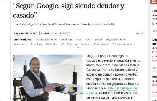 Justice européenne – Google désormais contraint au droit à l'oubli - L ...