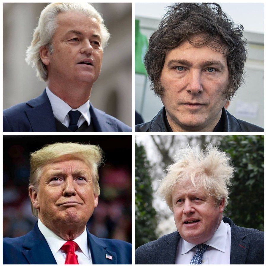 Wilders, Milei, Trump, Johnson: Fragen zur Frisur von Rechtspopulisten ...