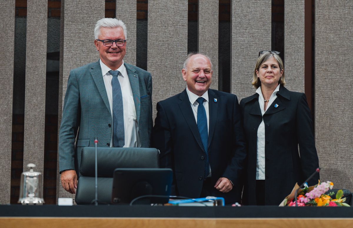 Jürg Sulser (SVP) ist neuer Kantonsratspräsident und damit höchster ...