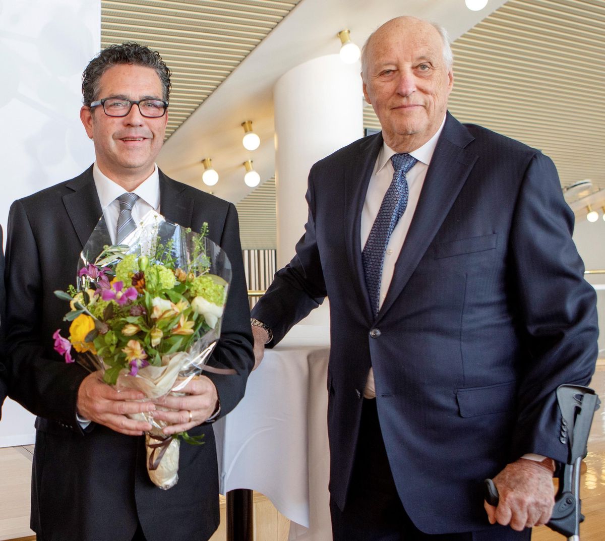 Grosses Aufgebot in Oslo: Der König von Norwegen ehrt einen Basler ...