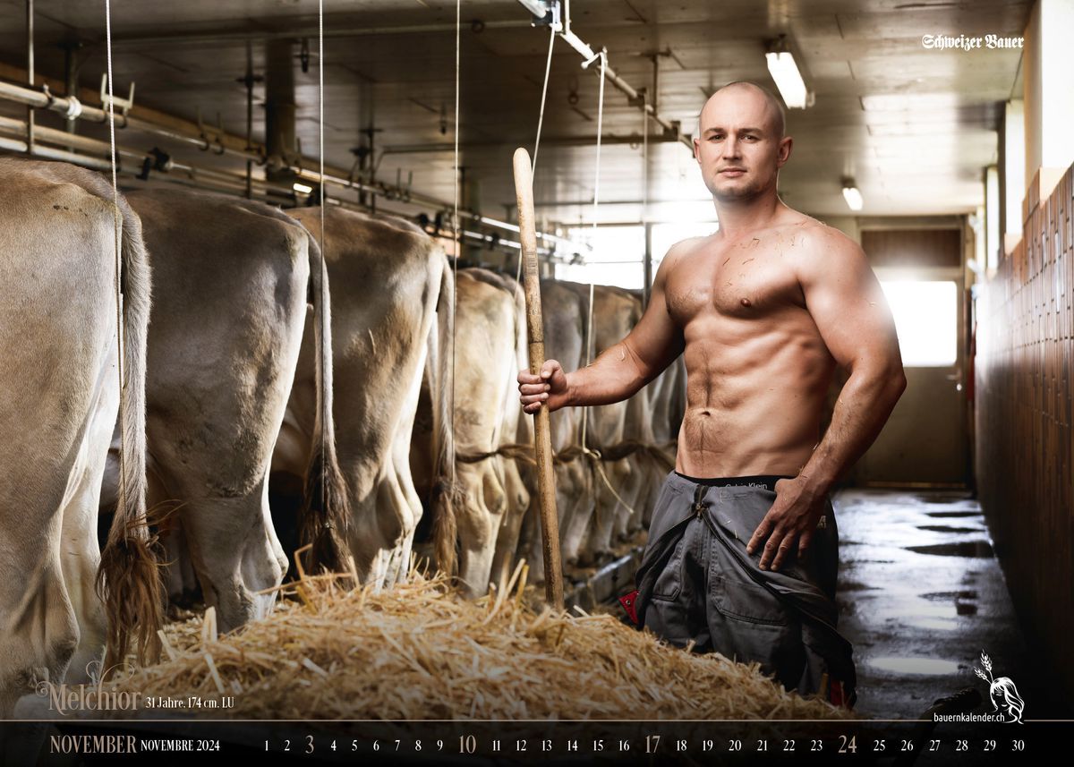 Bauernkalender 2024: Erotik auf dem Bauernhof | Berner Zeitung