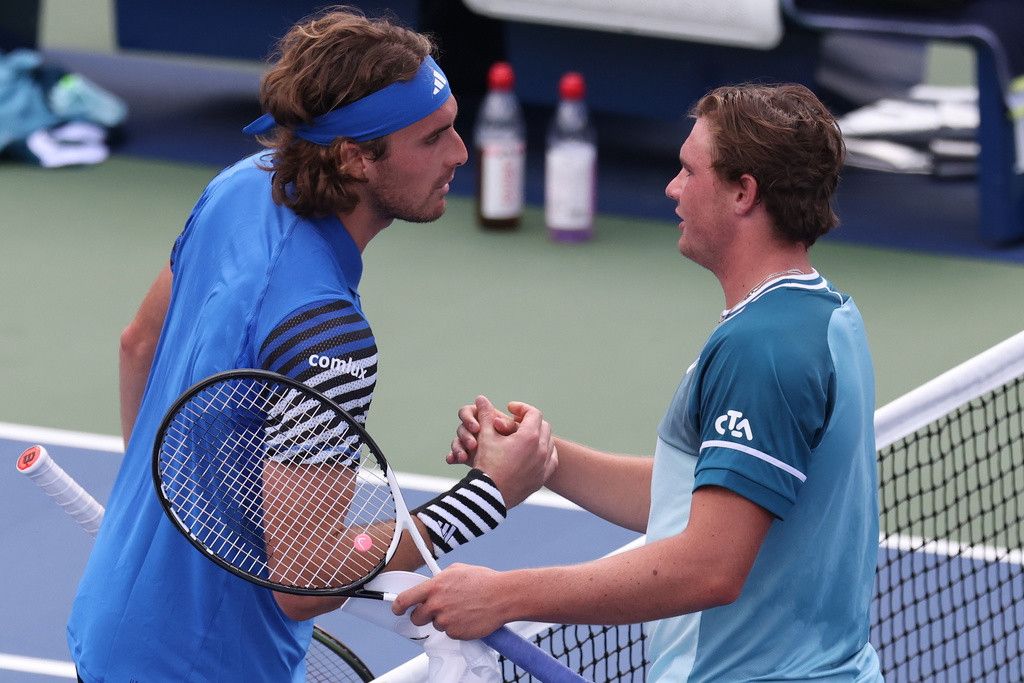 Dominic Stricker am US Open: Vor dem Sieg gegen Tsitsipas singt er ...