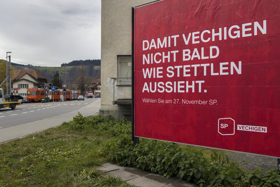 Wahlplakat spaltet die SP | Thuner Tagblatt