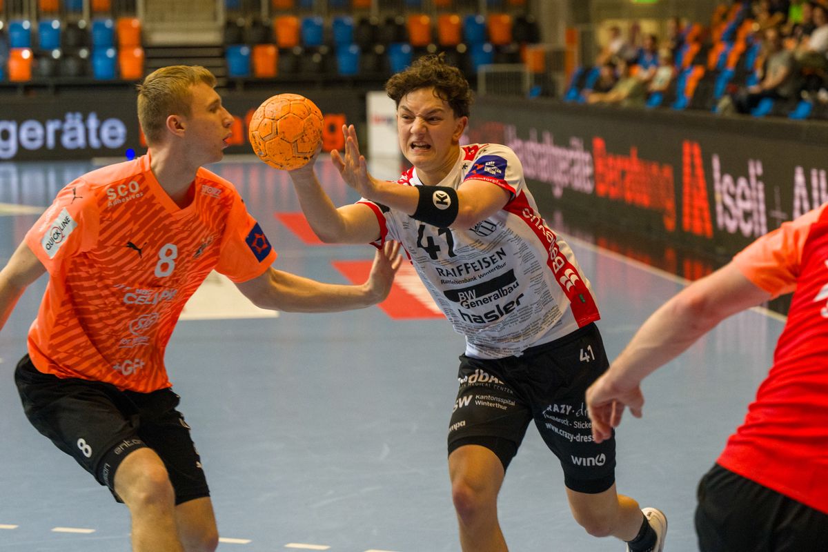 Handball, Playoff-Halbfinal, Winterthur, Schaffhausen