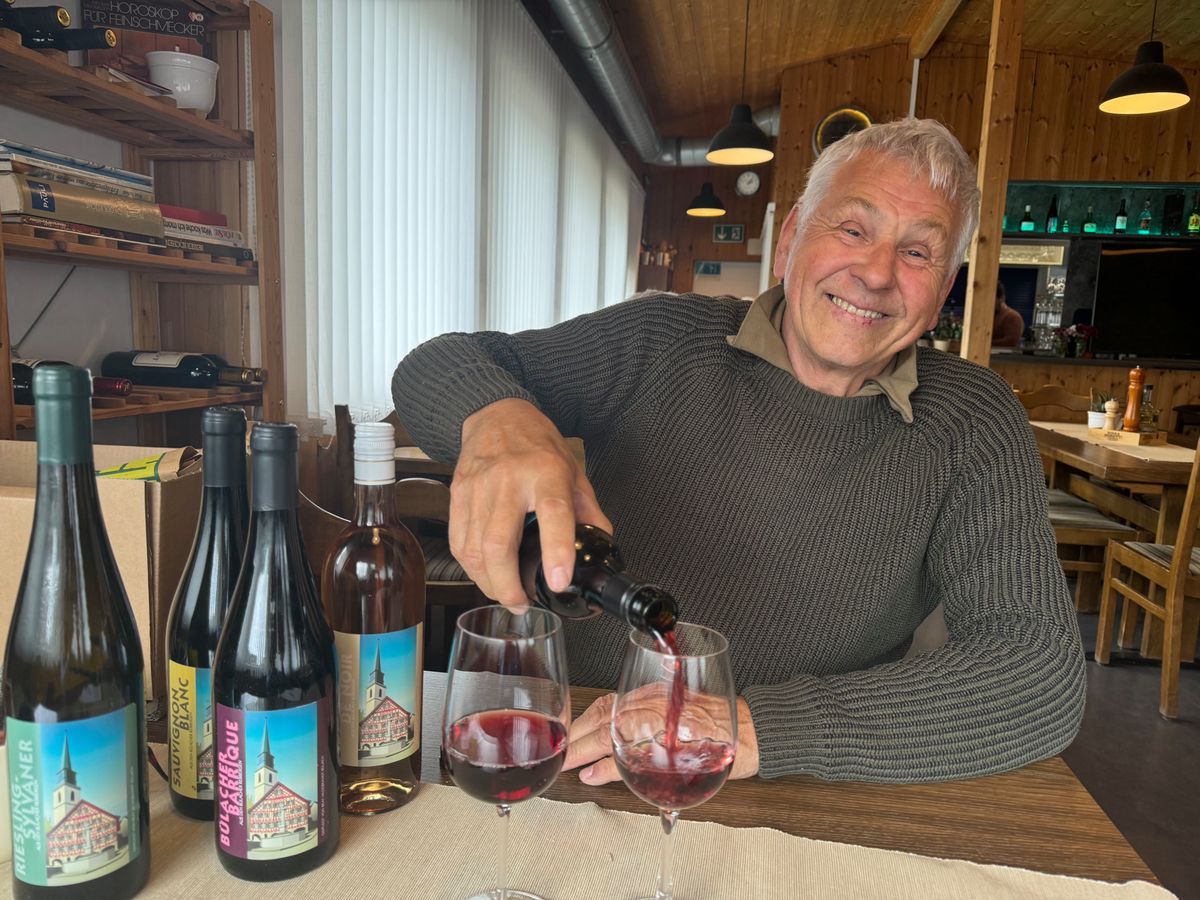 Bülach: Jetzt keltert der ehemalige Stadtförster Wein. | Tages-Anzeiger