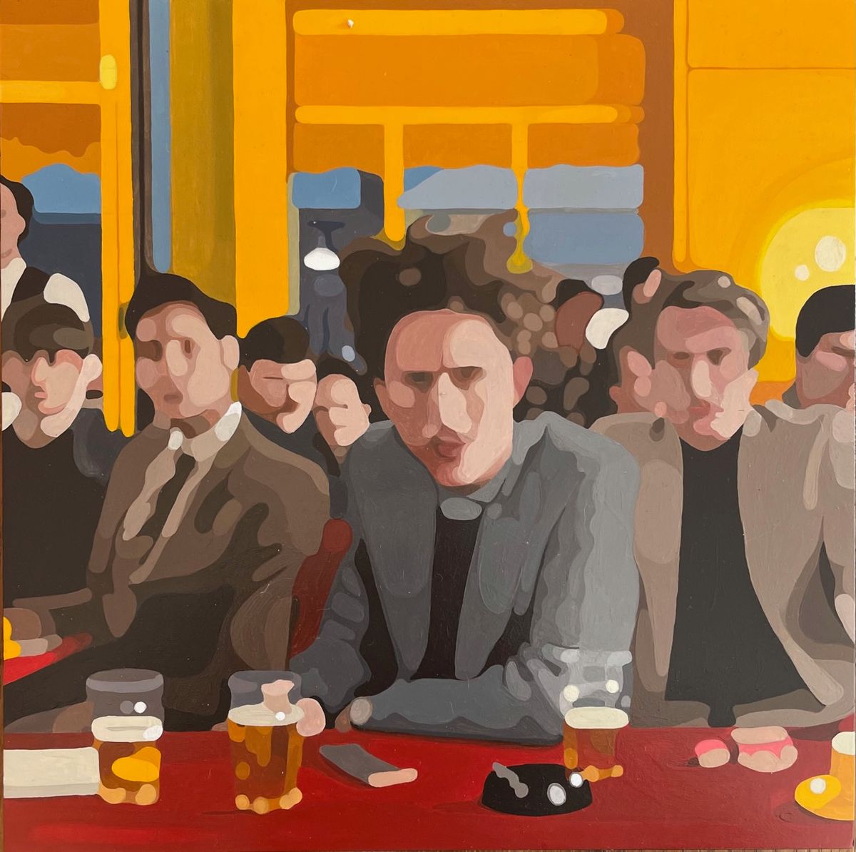 En galerie à Lausanne: Julie met Wes Anderson dans sa palette de ...