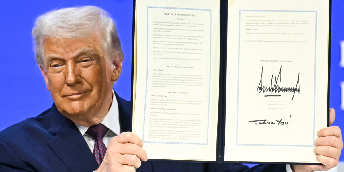 Trump: Board of Peace stösst auf Kritik bei WEF in Davos