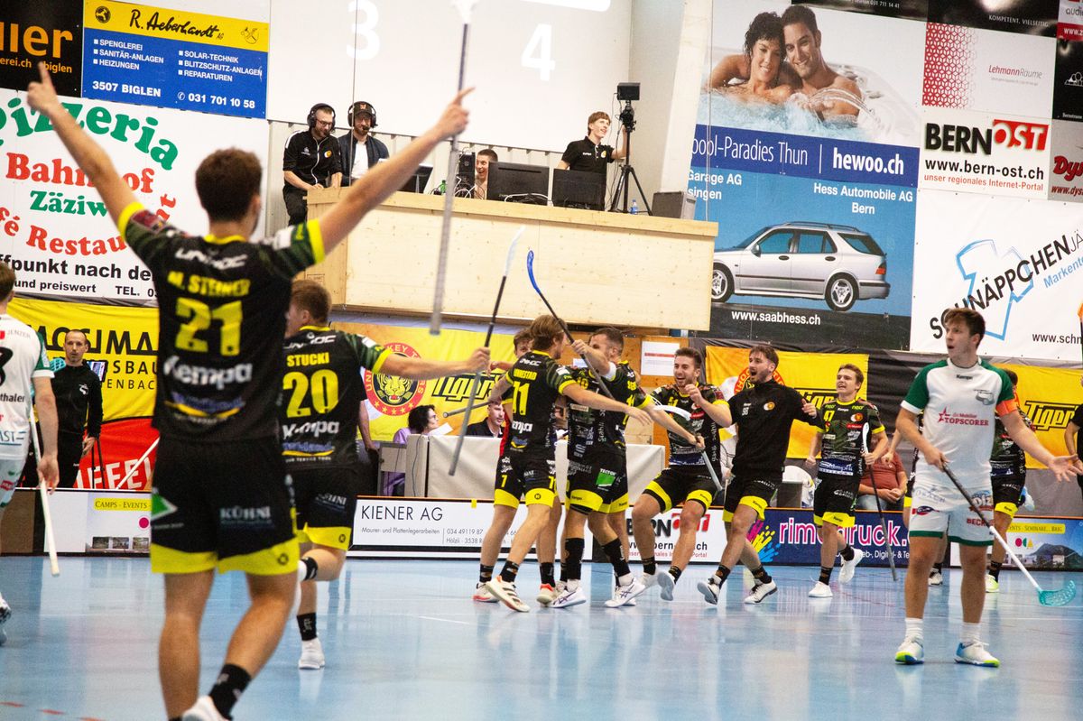 Coup der Unihockey Tigers: Die Langnauer überraschen den Meister im ...