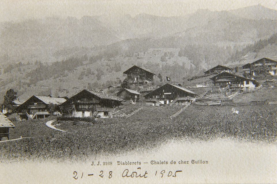 Christian Reber fait revivre Les Diablerets d'antan en noir et blanc ...