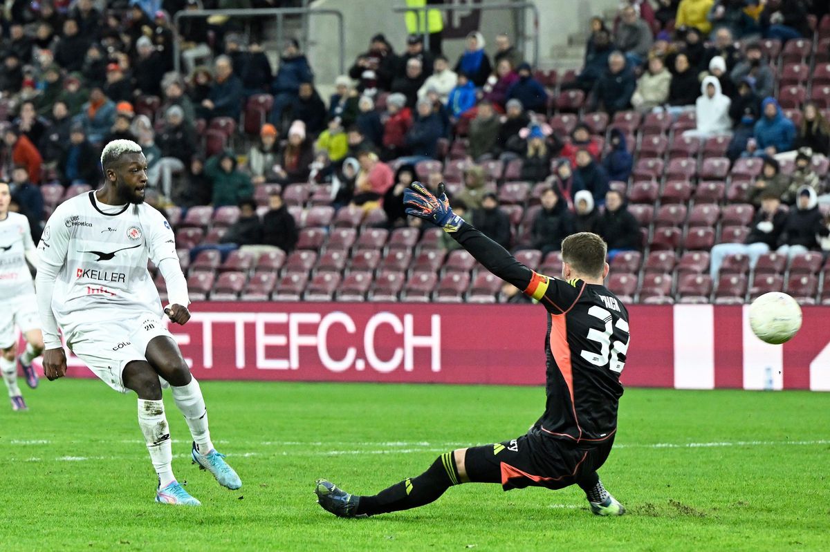 Fussball: Servette Genf - FC Winterthur, Antoine Baroan trifft | Tages ...