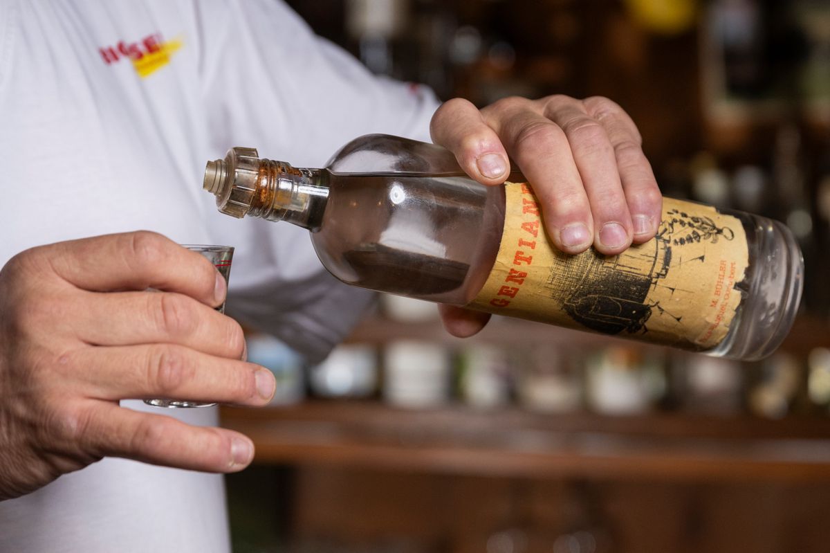 Enzian-Schnaps im Berner Jura: So wird er gemacht | Berner Zeitung