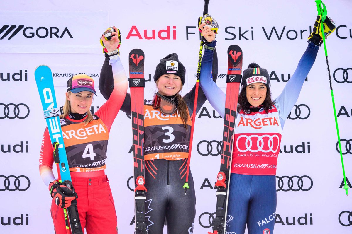 Ski alpin: Valérie Grenier récidive à Kranjska Gora, podium pour Gut ...
