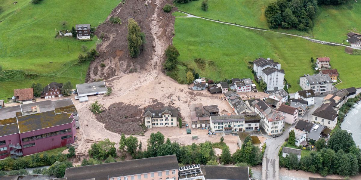Nach Erdrutsch: 40 Menschen können nicht in ihre Häuser in Schwanden zurück | Tages-Anzeiger