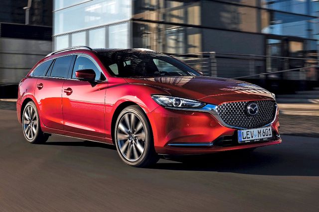 La Mazda6 break s'est offert un restylage vraiment très réussi ...