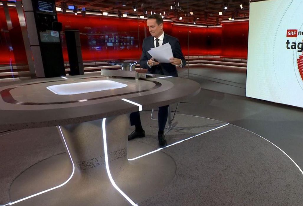 SRF: Mega-Screen und Youtube-Moment – die «Tagesschau» und «10vor10» sind umgezogen | Der Bund