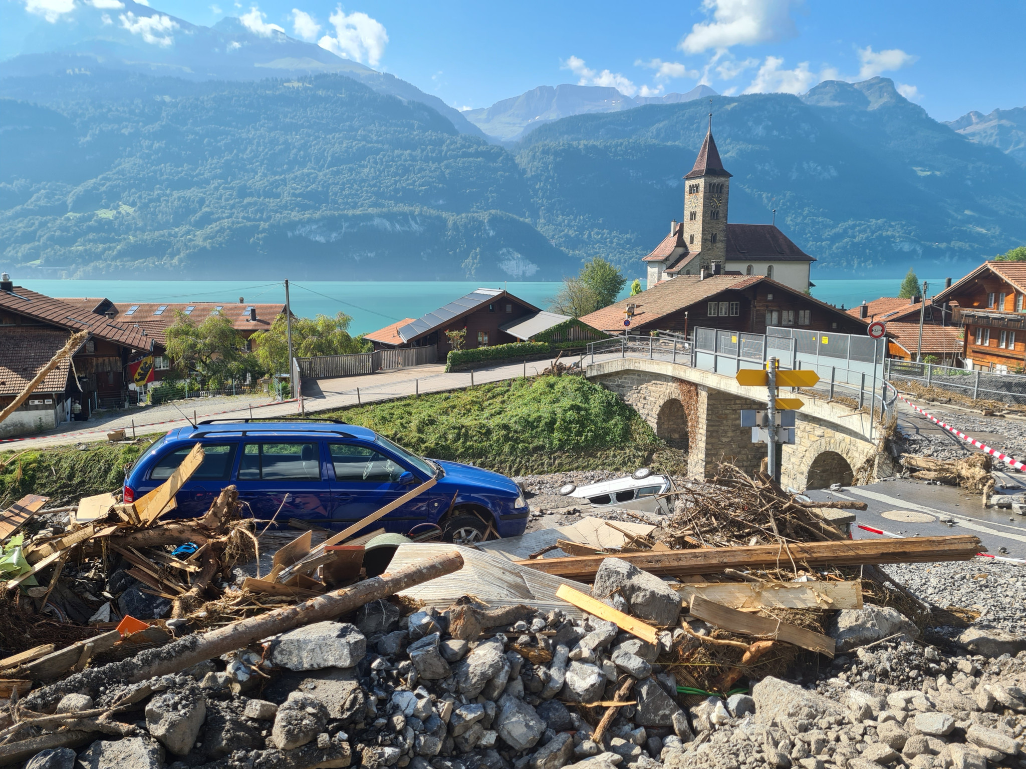 Unwetter Schweiz: Brienz und Berner Oberland betroffen | Berner Zeitung