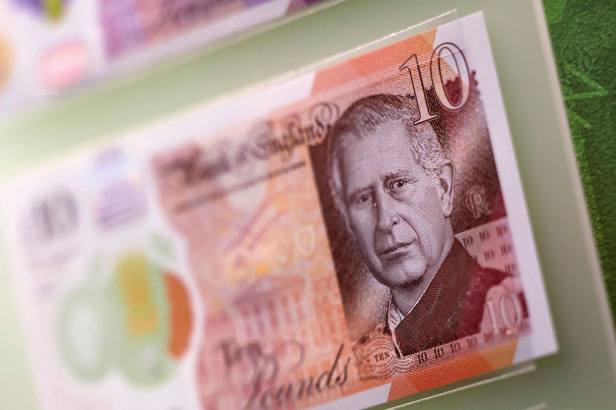 Grossbritanniens neue Bankscheine: Pfund-Scheine von Charles III ...
