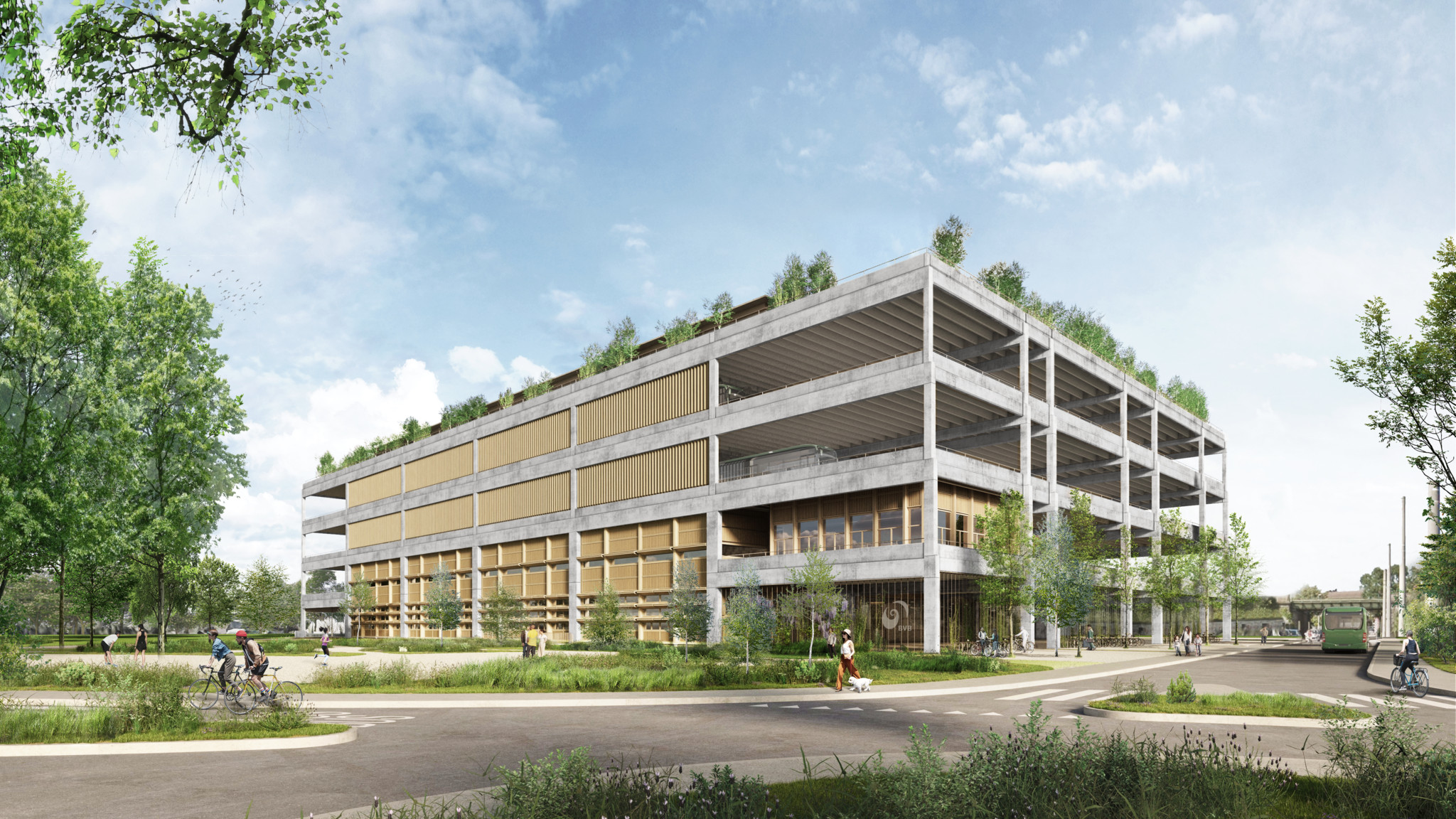 Neubau Basel: 161-Millionen-Garage für Elektrobusse entsteht | Basler ...