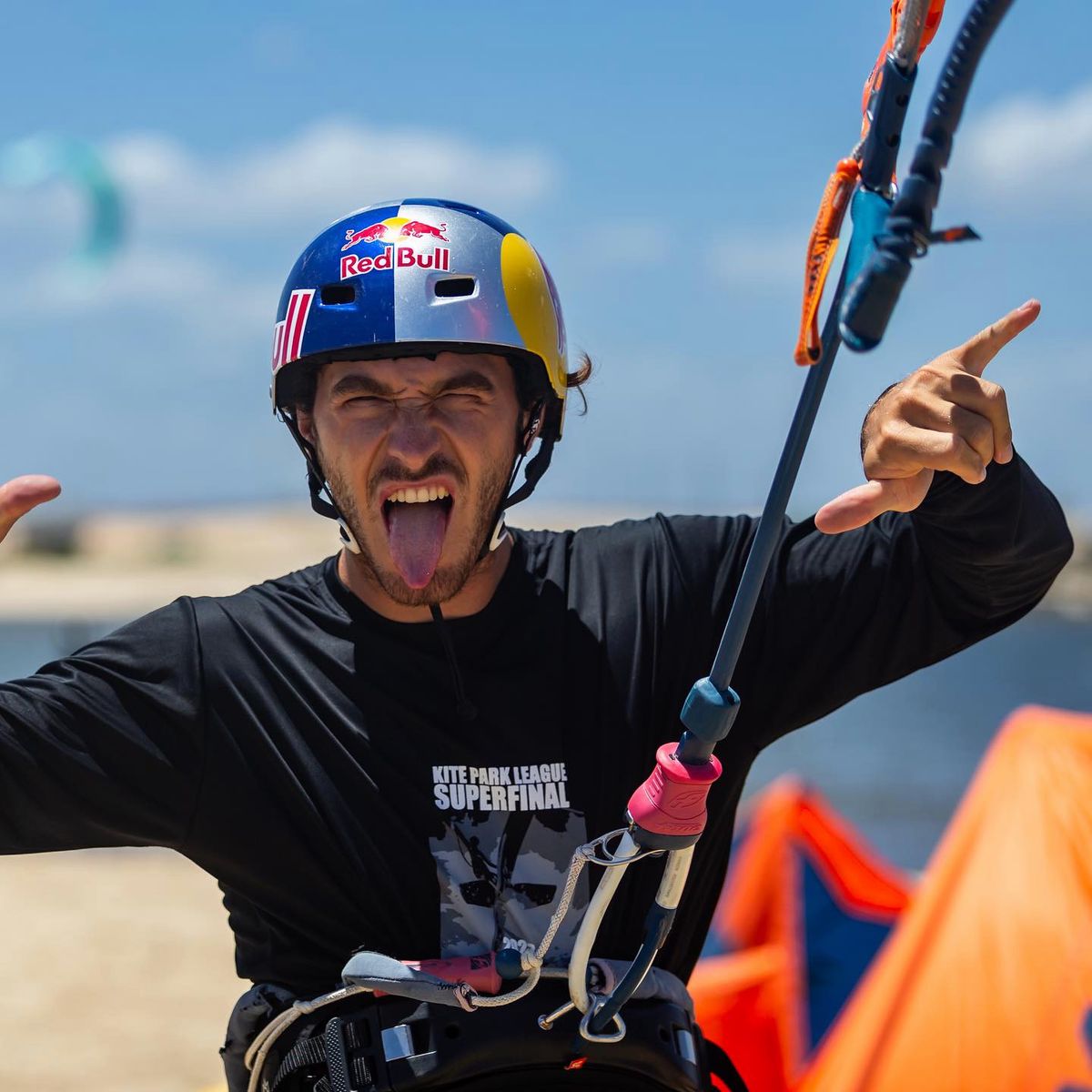 Kitesurfer und Freerider Maxime Chabloz: Vor dem Start hat er Angst zu ...