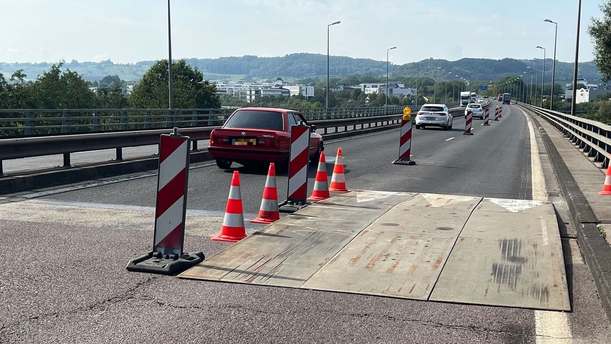 Galère en vue sur l'A1: Une seule voie par sens sur le viaduc de ...