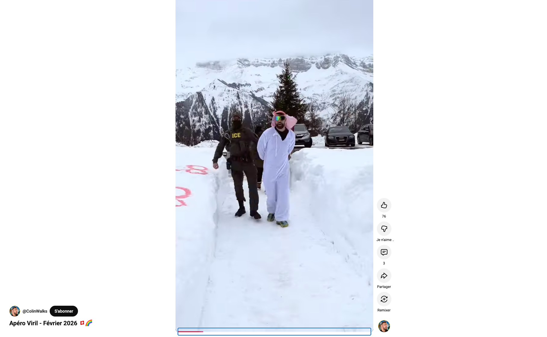 Colin Walks: l’influenceur frappe un homme à la gare de Martigny
