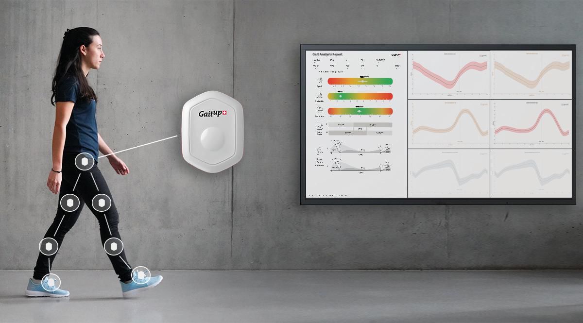 Distinction pour une start-up – Avec ses capteurs, Gait Up aide à ...