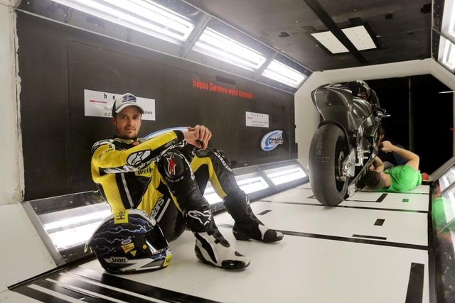 Tom Lüthi dans la soufflerie du Pont-Butin: «Tous les détails comptent ...