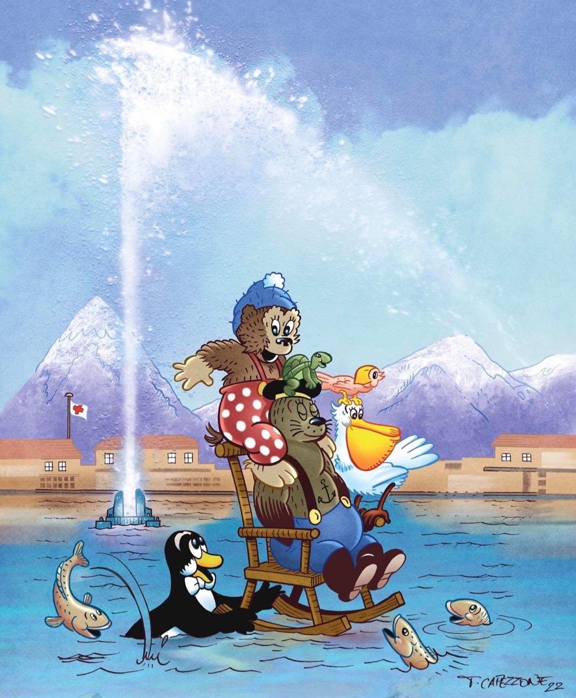 Bande dessinée: Petzi fait escale à Genève | Tribune de Genève