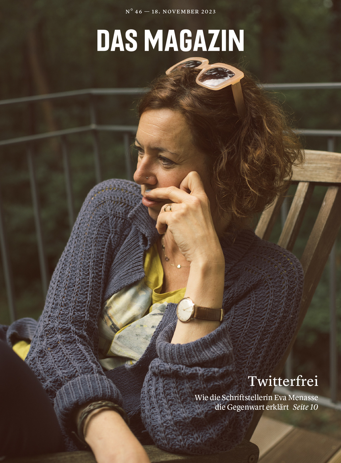 Das Magazin: Schriftstellerin Eva Menasse im Portrait | Basler Zeitung