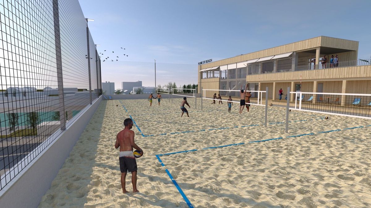 Home of Beach Bern: Neues Beachvolley-Center in Ausserholligen | Berner ...