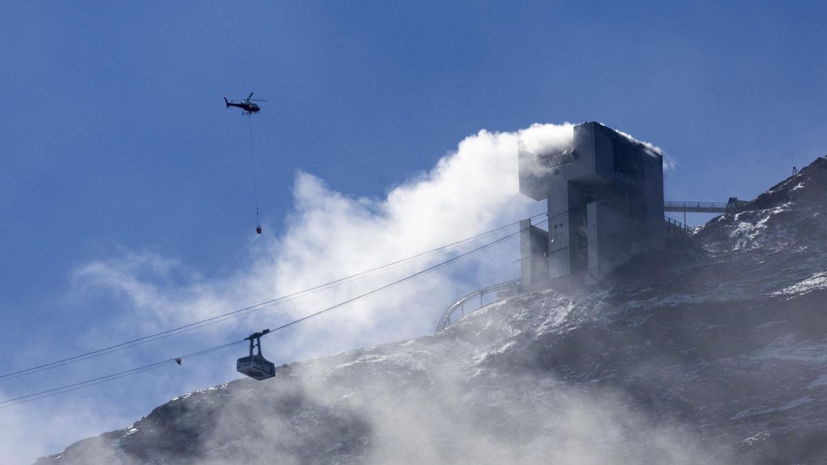Vaud: le restaurant Botta du glacier 3000 en feu - Le Matin